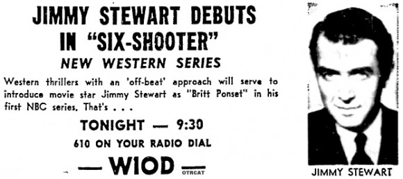 JACK BENNY, JIMMY STEWART AS THE SIX SHOOTER, QUIET PL